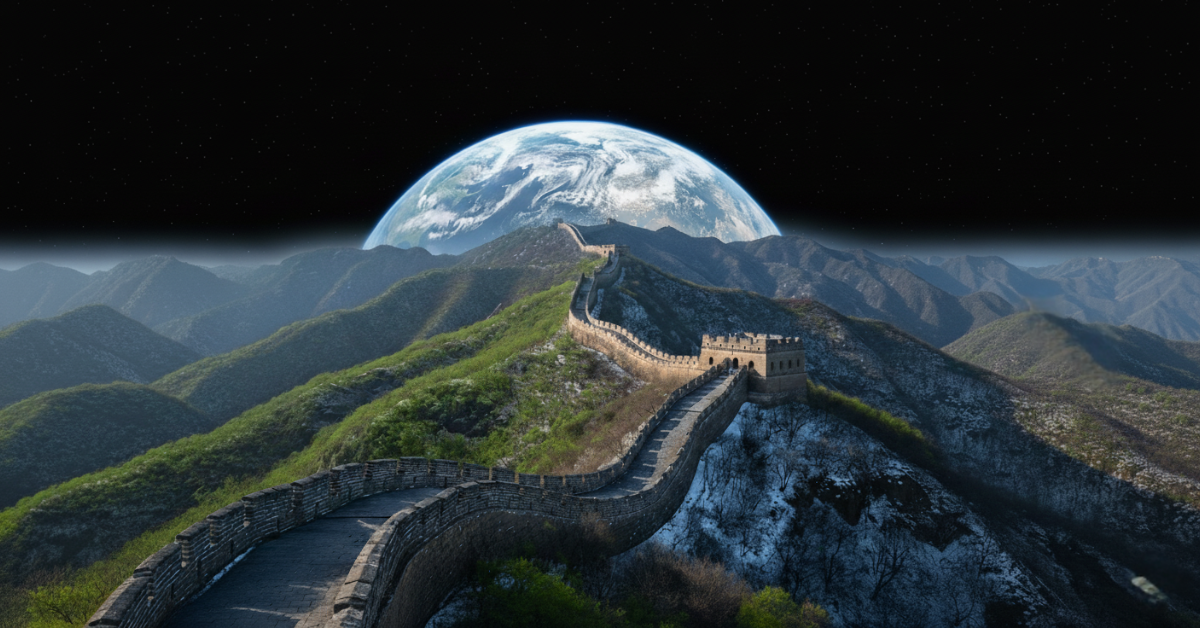 Is the Great Wall of China Visible from the Moon with the Naked Eye?